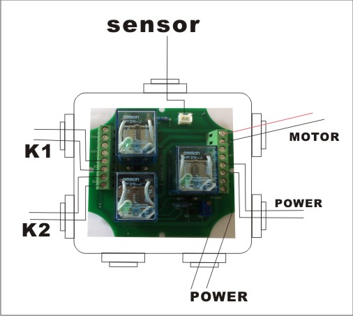LDR type single axis sun tracker::Green manufacturer
